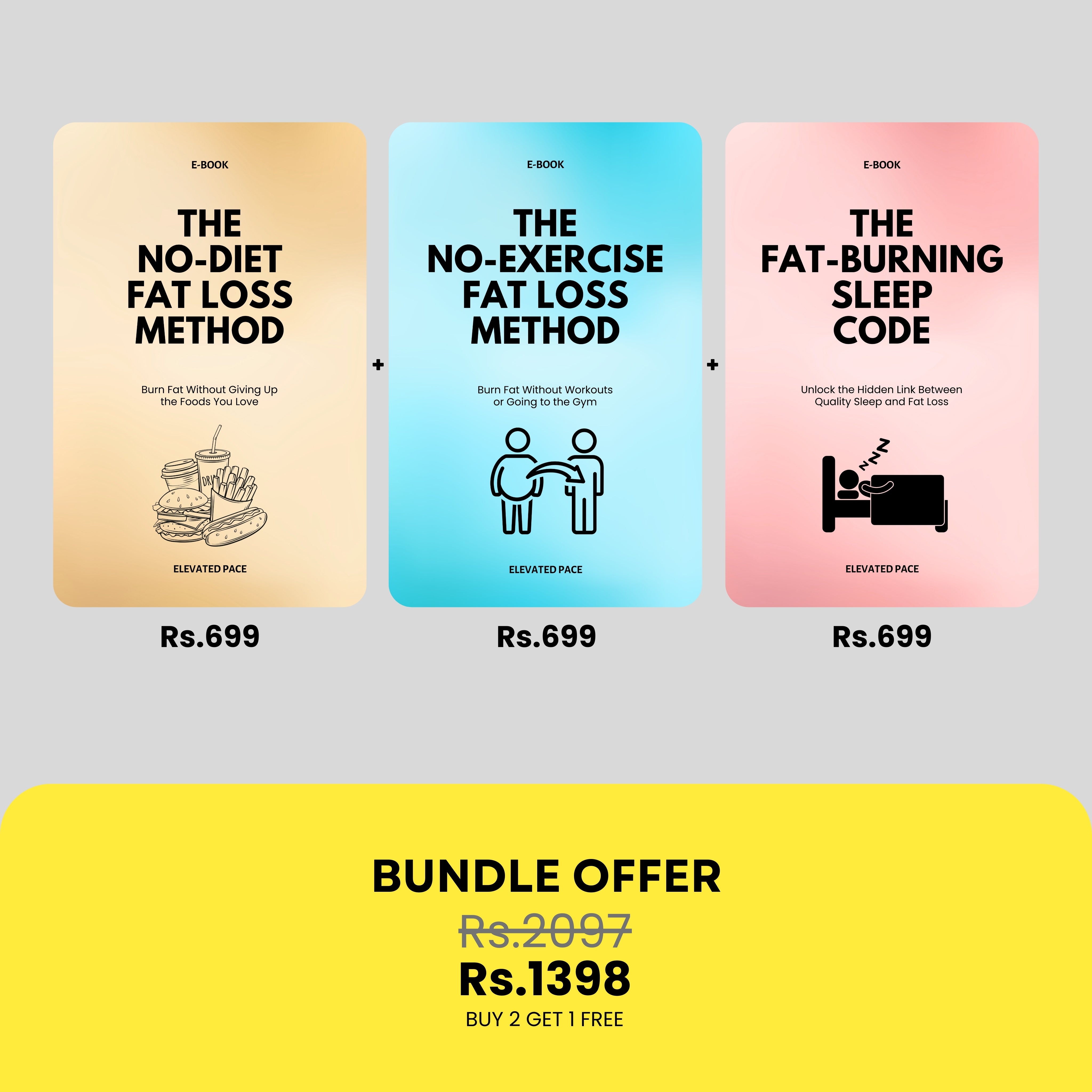 The Sustainable Fat Loss Bundle – Elevated Pace